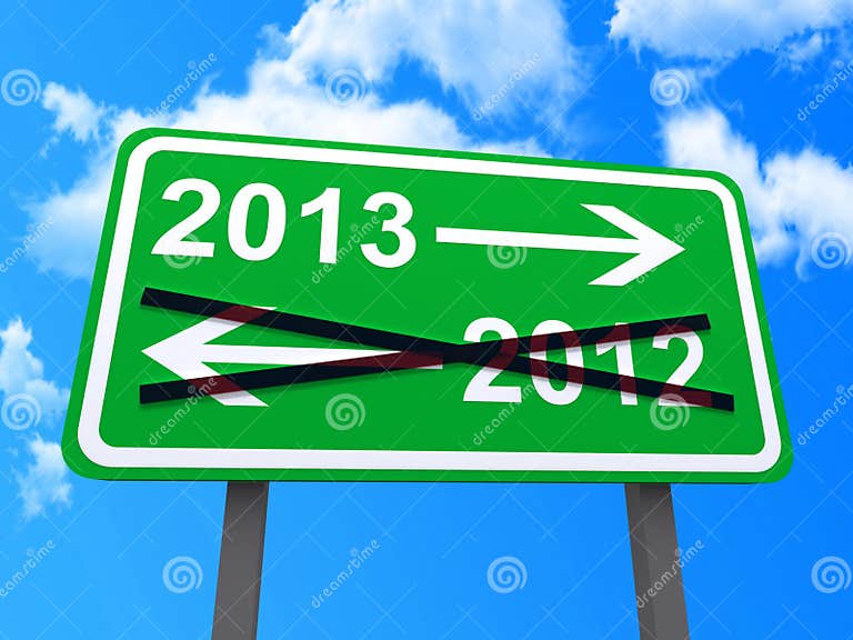 Year 2013 sign stock illustration. Illustration of angle - 26702127