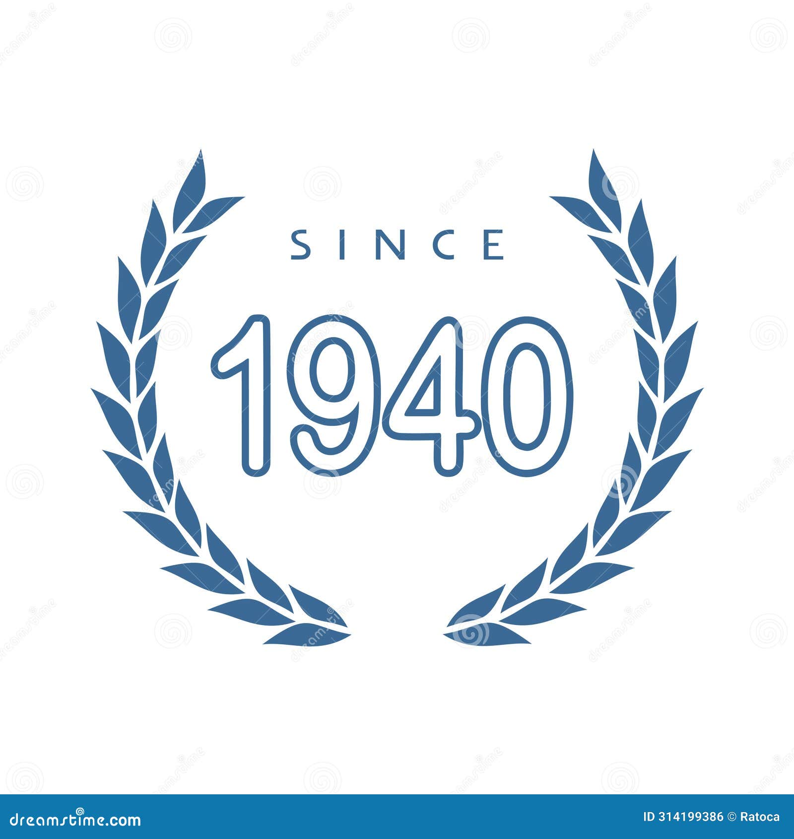 1940 Year College Font Cartoon Vector | CartoonDealer.com #107160163