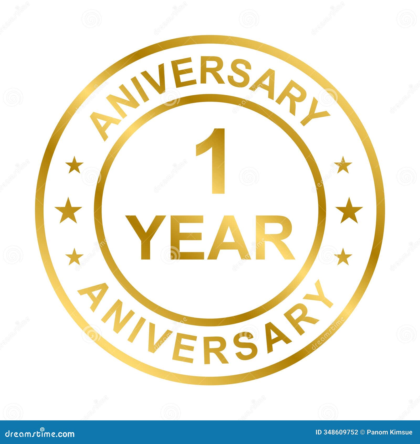 1 Year Anniversary Gold Icon Vector for Graphic Design, Logo, Website ... 1 Year Anniversary Gold Icon Vector for Graphic Design, Logo, Website ...