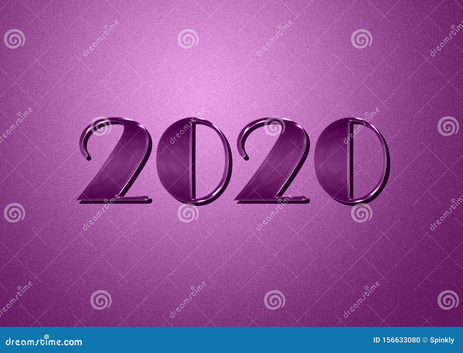 The Year of 2020 Background Wallpaper Stock Illustration - Illustration ...