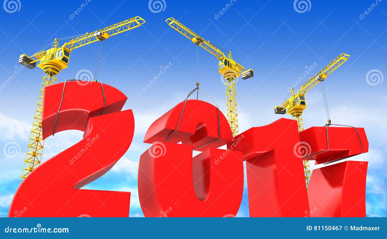 2017 year building stock illustration. Illustration of concept - 81150467