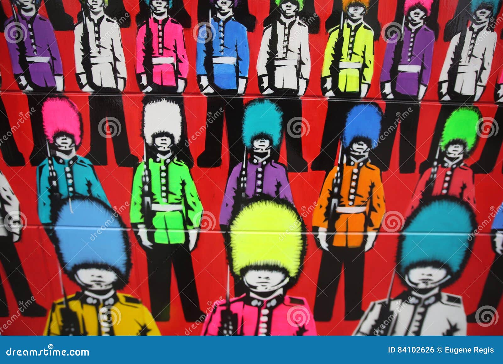 Year of the Bus Statue in London Editorial Photo - Image of soldiers ...