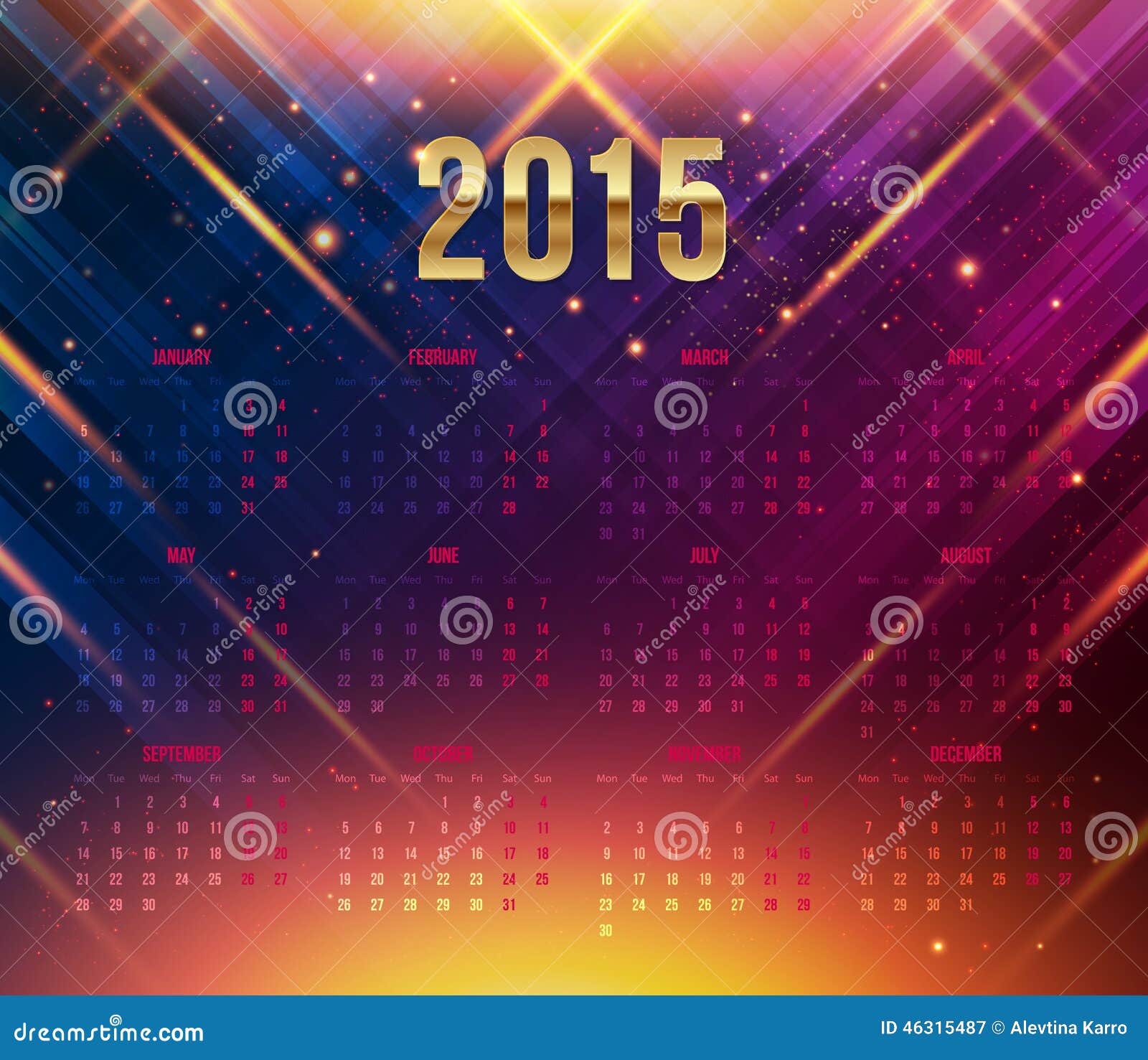 Calendar Bright Stock Illustrations – 43,167 Calendar Bright Stock ...