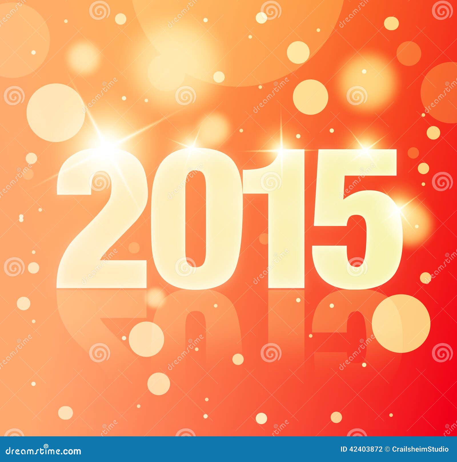 Year 2015 stock illustration. Illustration of abstract - 42403872