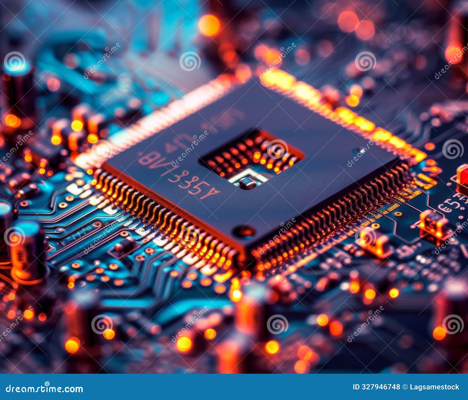 The Year 2090 Cybersecurity is All Handled by Quantum Computers Stock ...