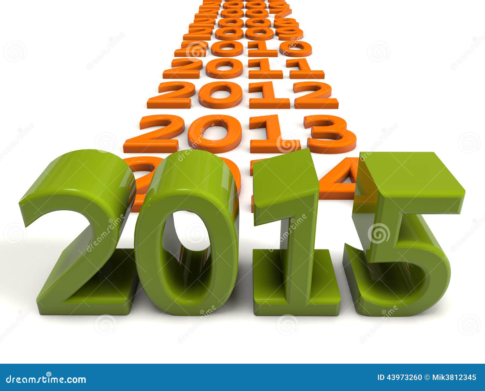 2015 year stock illustration. Illustration of concept - 43973260
