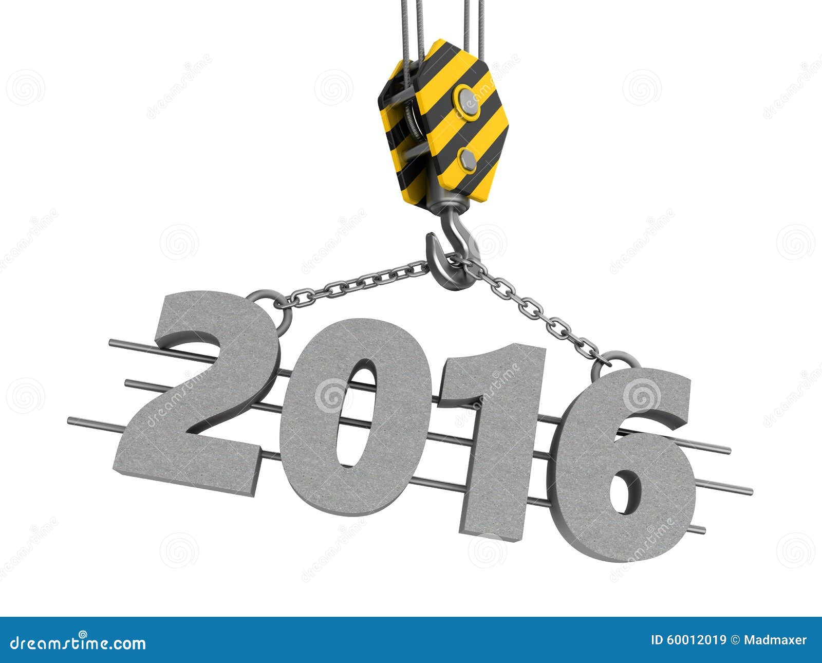 2016 year stock illustration. Illustration of building - 60012019