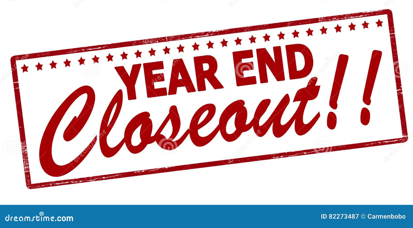 Year end closeout stock vector. Illustration of vector - 82273487