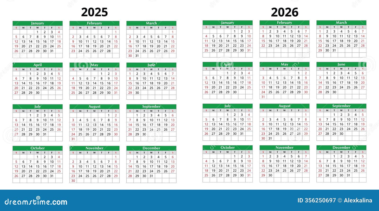 2025, 2026 Year English Vector Annual with 12 Months Stock Vector ... 2025, 2026 Year English Vector Annual with 12 Months Stock Vector ...