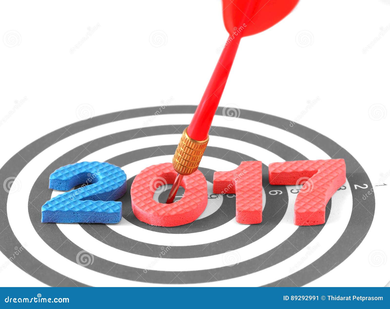 Year 2017 Goal, Two Thousand Seventeen with Blur Red Bullseye Dart ... Year 2017 Goal, Two Thousand Seventeen with Blur Red Bullseye Dart ...