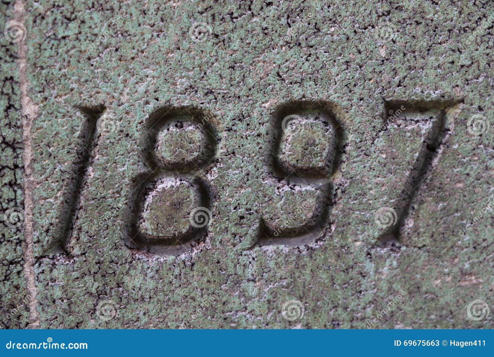 Year 1897 stock image. Image of residence, year, street - 69675663