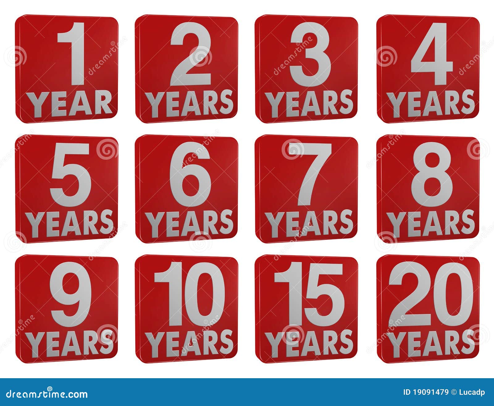 Year icon stock illustration. Illustration of bonus, render - 19091479