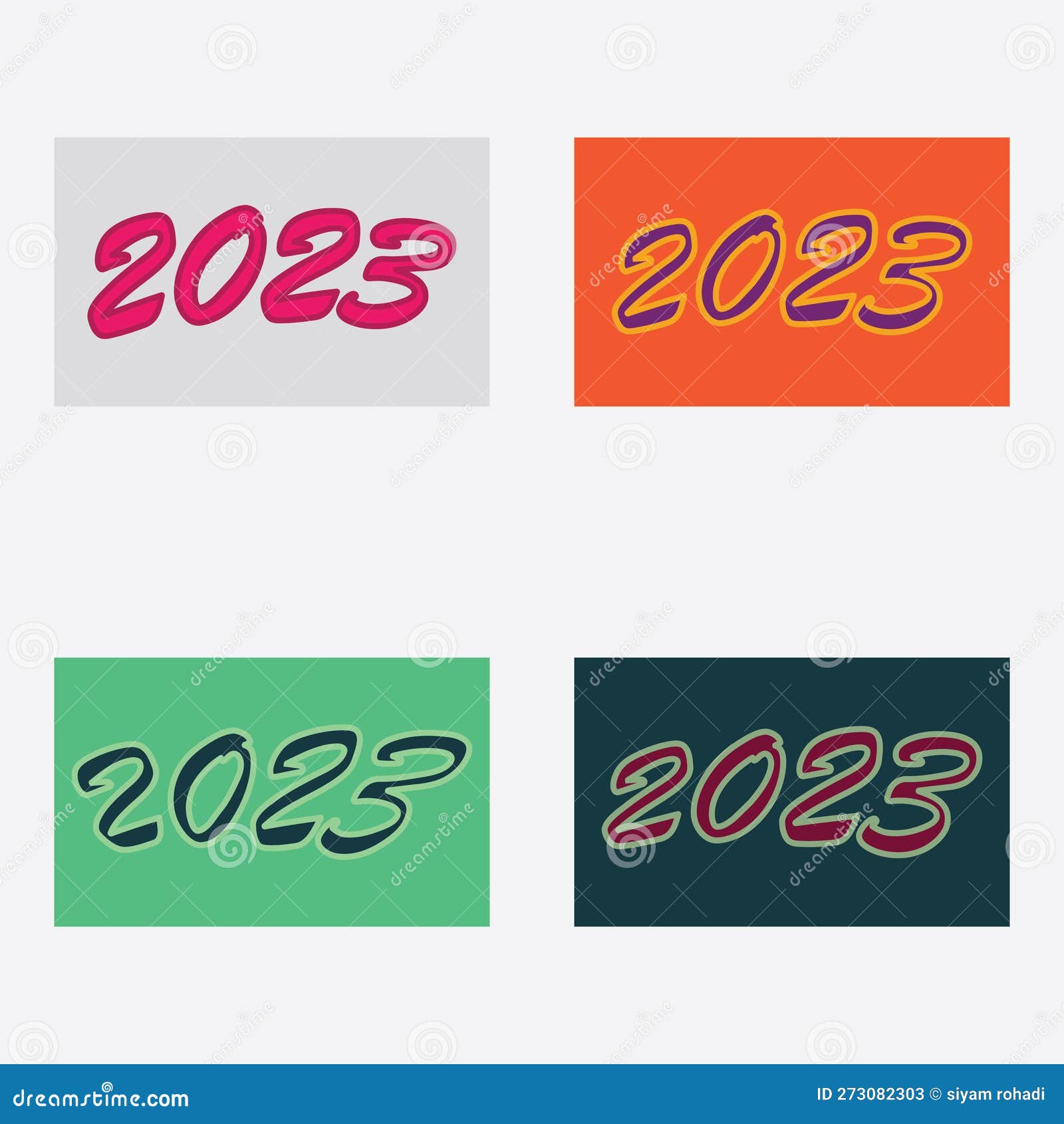 Year 2023 icon vector stock vector. Illustration of text - 273082303