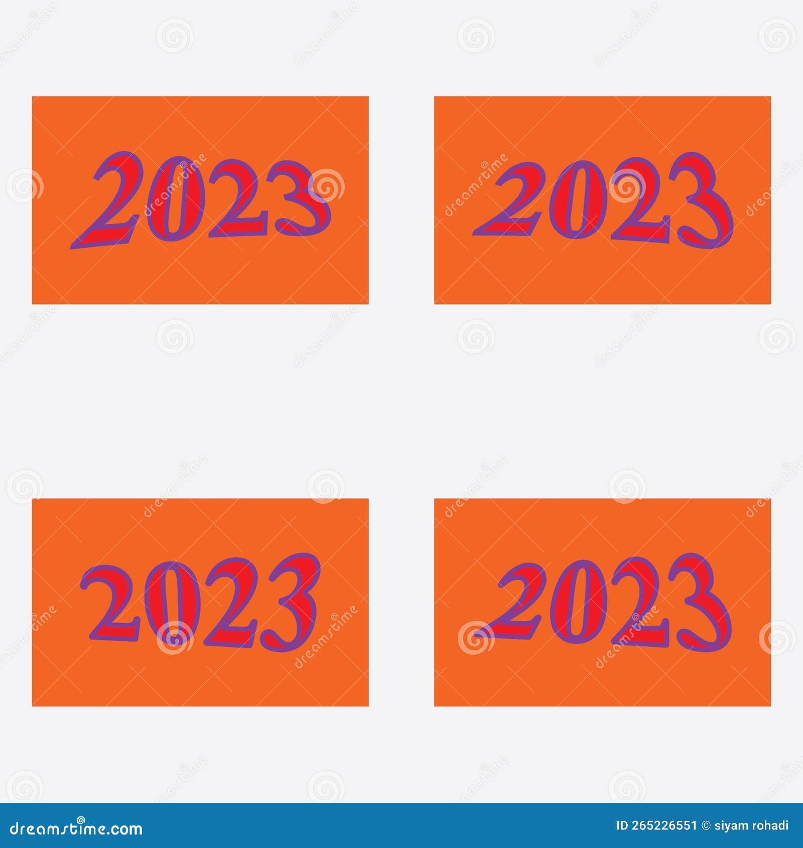 Year 2023 icon vector stock vector. Illustration of poster - 265226551