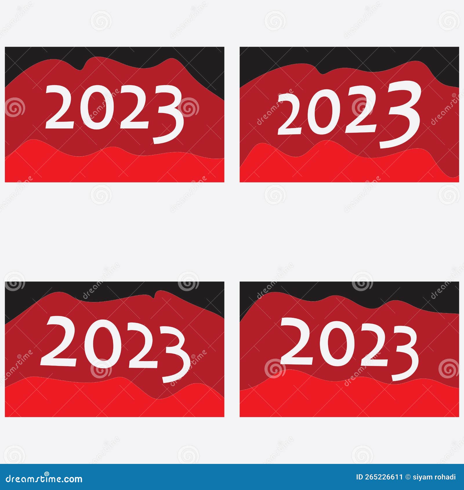 Year 2023 icon vector stock vector. Illustration of greeting - 265226611