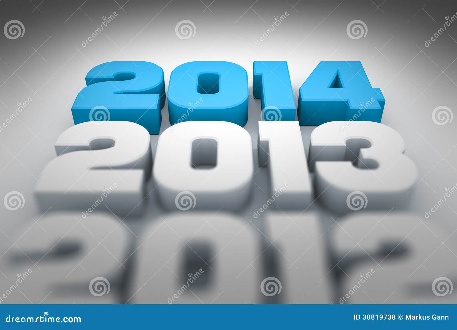 Year 2014 stock illustration. Illustration of future - 30819738