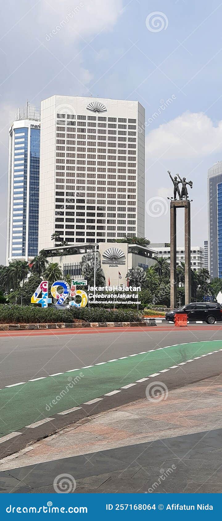 495 year of Jakarta editorial stock image. Image of machine - 257168064