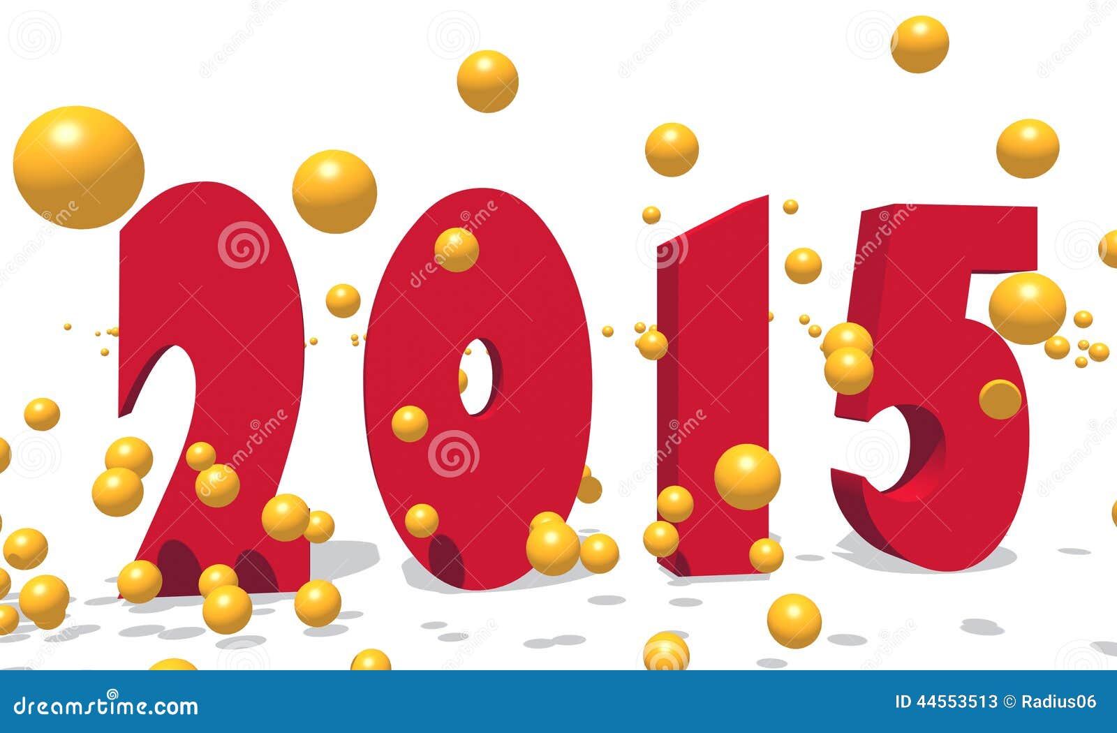 2015 year number stock illustration. Illustration of change - 44553513
