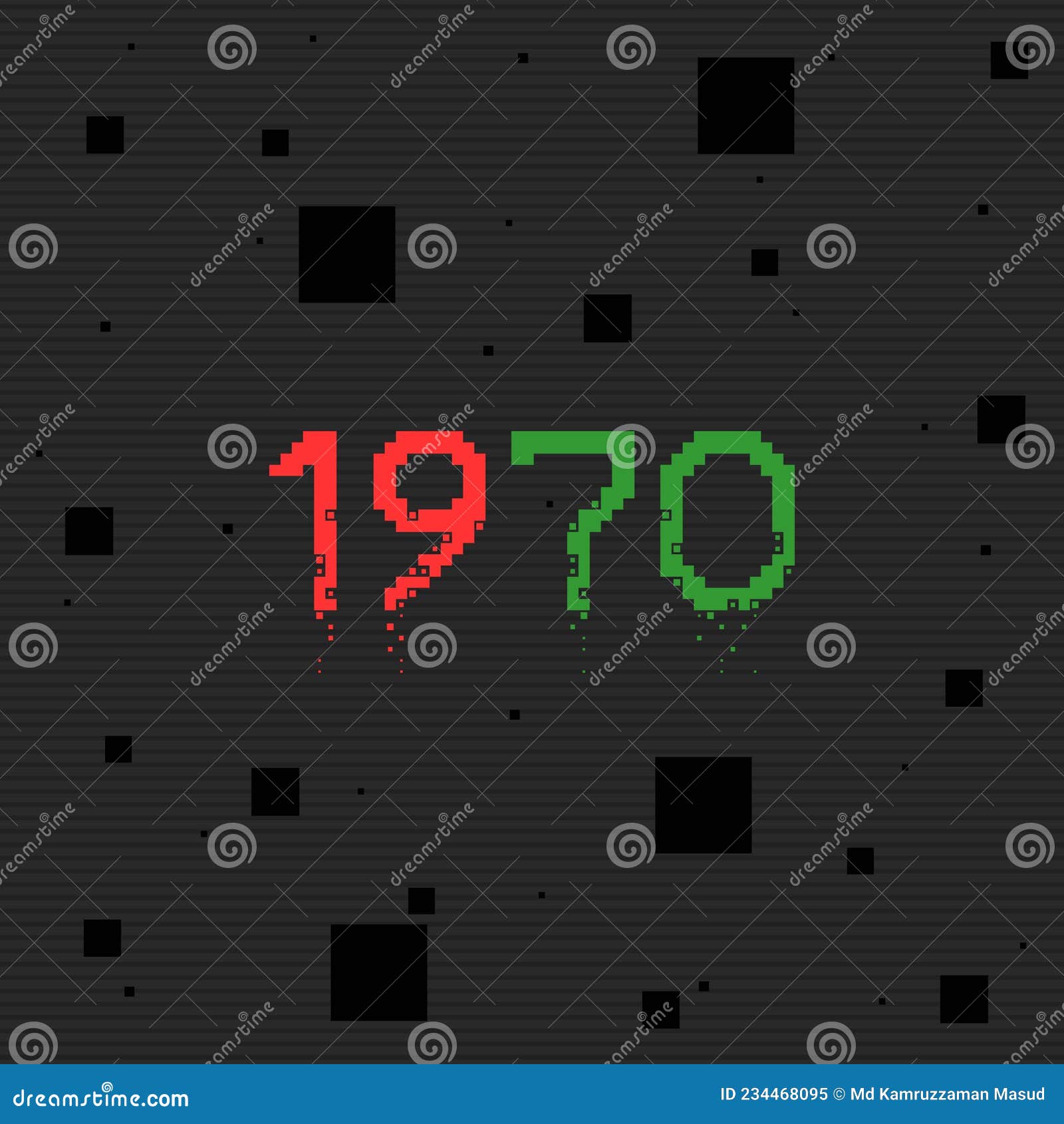 The 1970 Year Numeric Typography Text Vector Design. Stock Vector ... The 1970 Year Numeric Typography Text Vector Design. Stock Vector ...