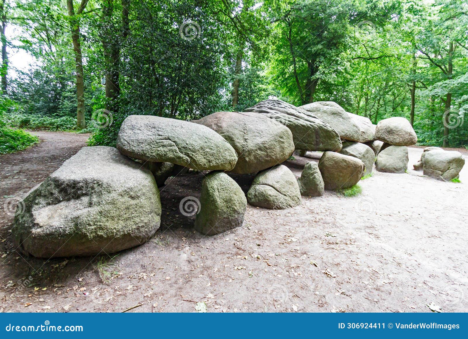 5000 Year Old Dolmen, A Megalithic Tomb And The Oldest Structure ...