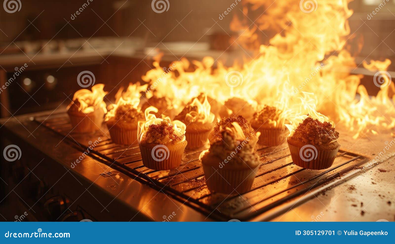 A 12-year-old Girl Started a Fire in the Kitchen while Baking Cupcakes ...