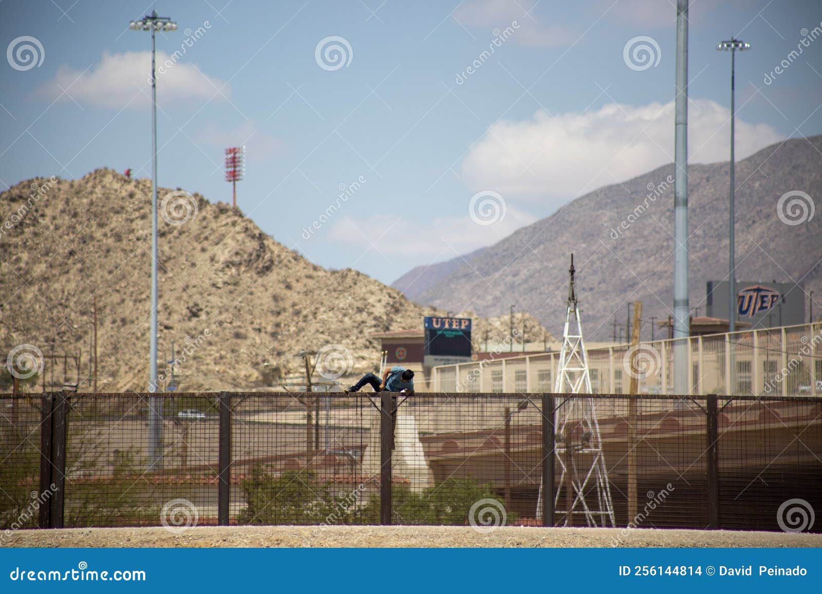 23-year-old Man of Mexican Nationality Jumps the Wall Editorial Stock ... 23-year-old Man of Mexican Nationality Jumps the Wall Editorial Stock ...