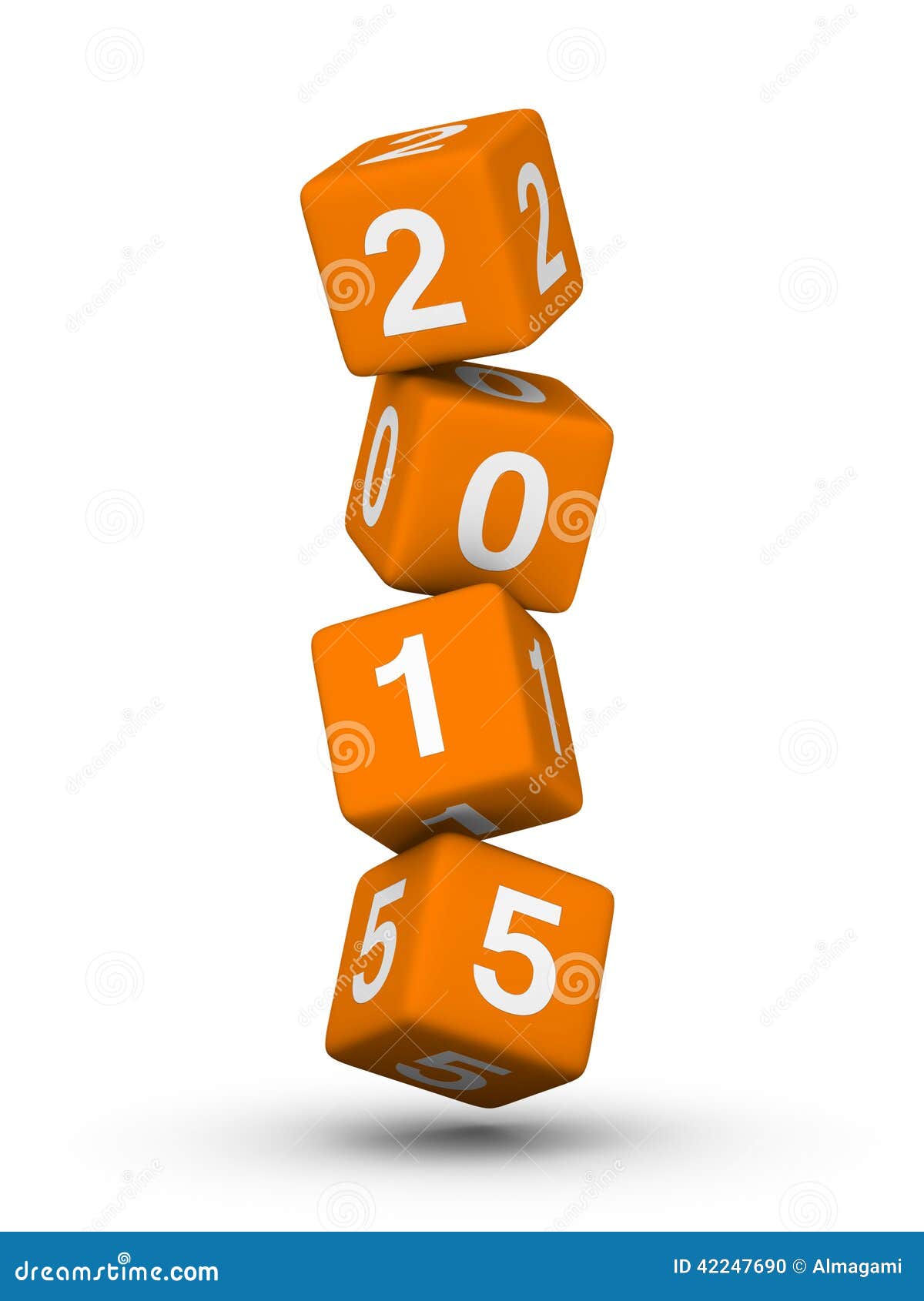 2015 year stock illustration. Illustration of date, color - 42247690