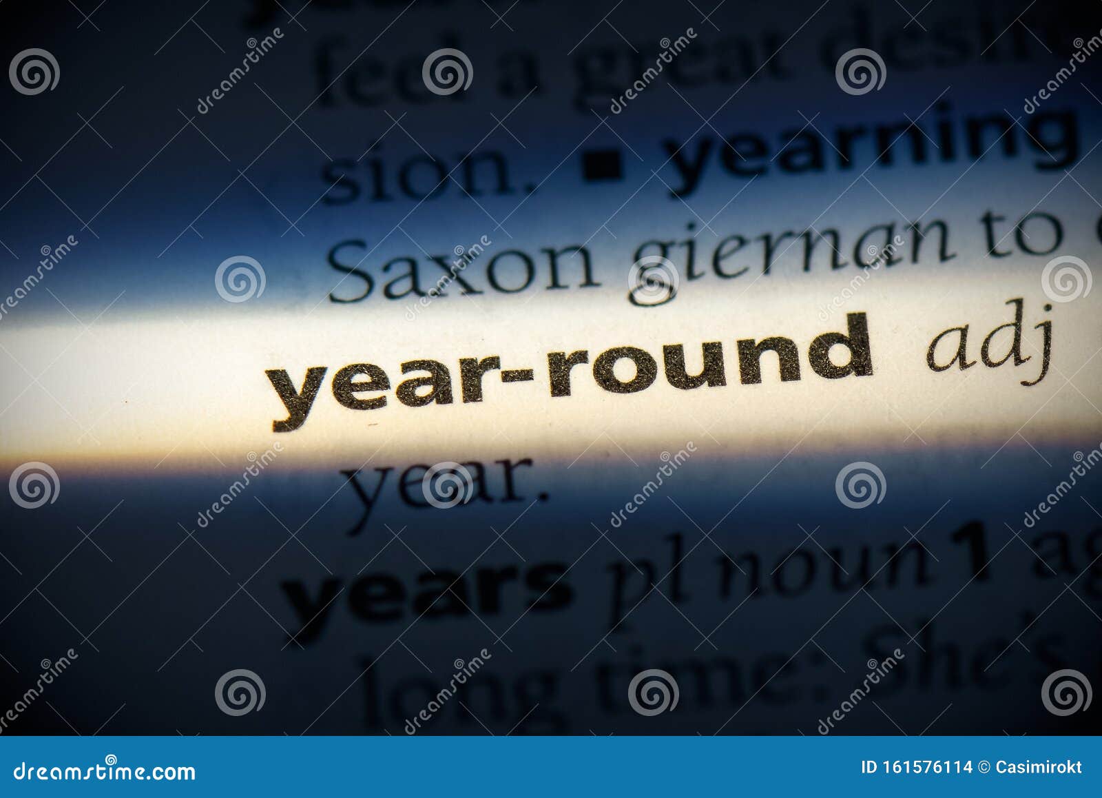 Year round stock photo. Image of close, year, idea, concept - 161576114