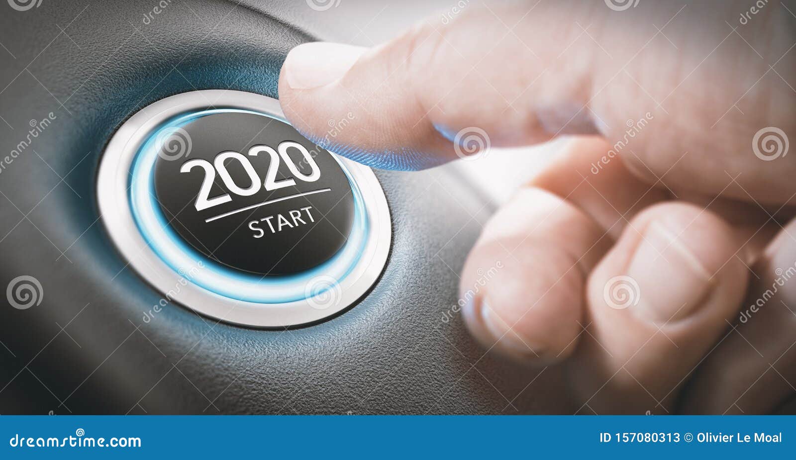 Year 2020 Start, Two Thousand and Twenty Concept Stock Image - Image of ...