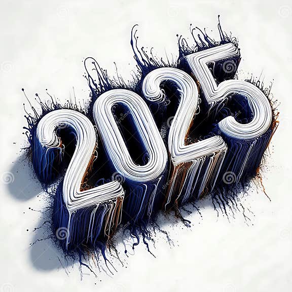 The Year is 2025 and it is a Very Important Year Stock Illustration ...