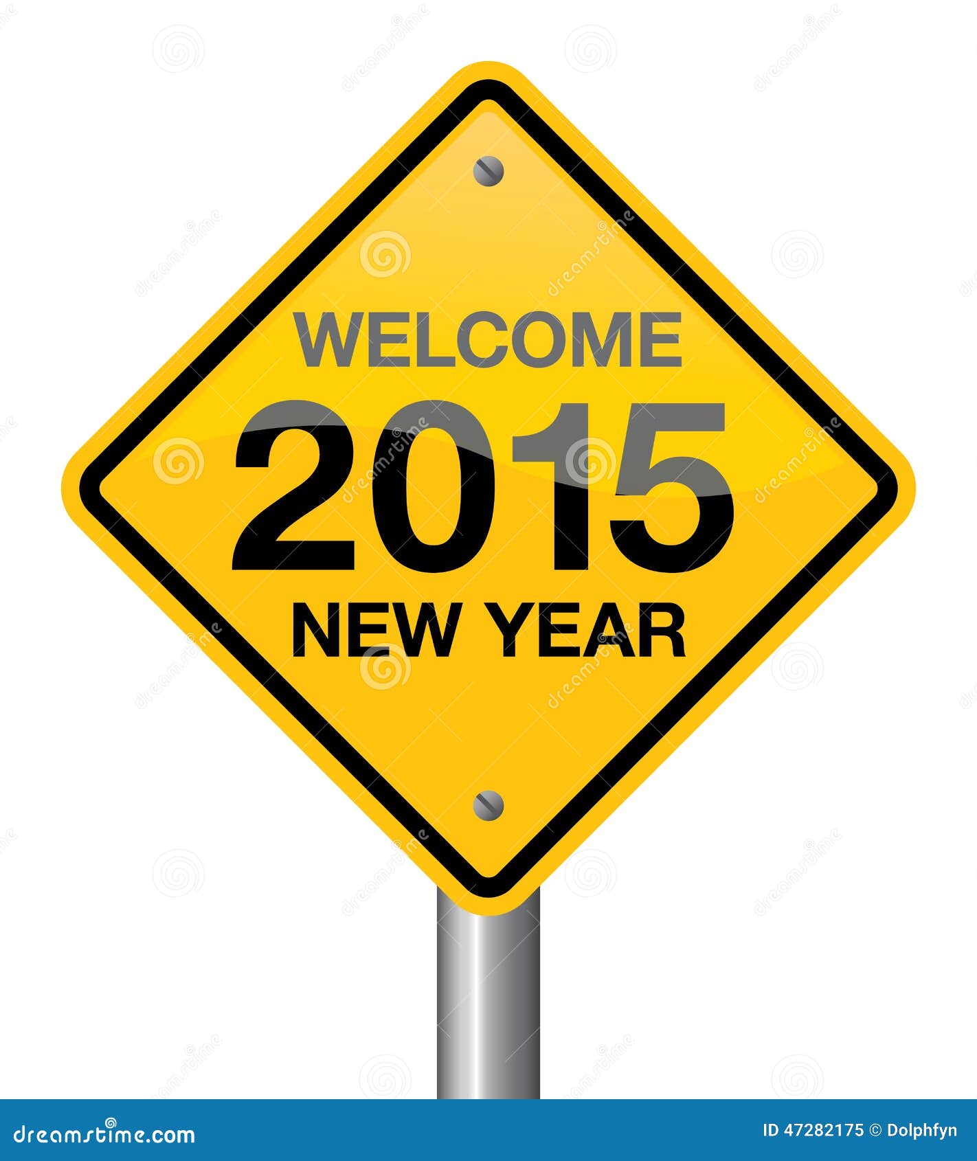 Year 2015 stock vector. Illustration of direction, sign - 47282175