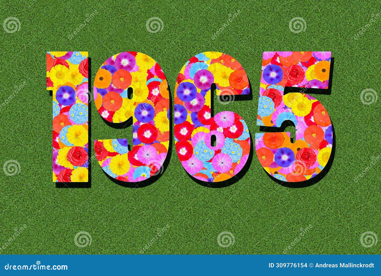 1965 Year College Font Cartoon Vector | CartoonDealer.com #107160265