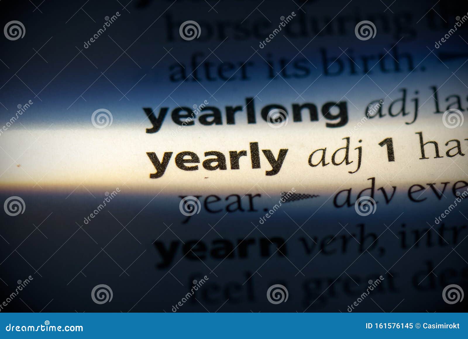 Yearly stock image. Image of close, detail, idea, info - 161576145