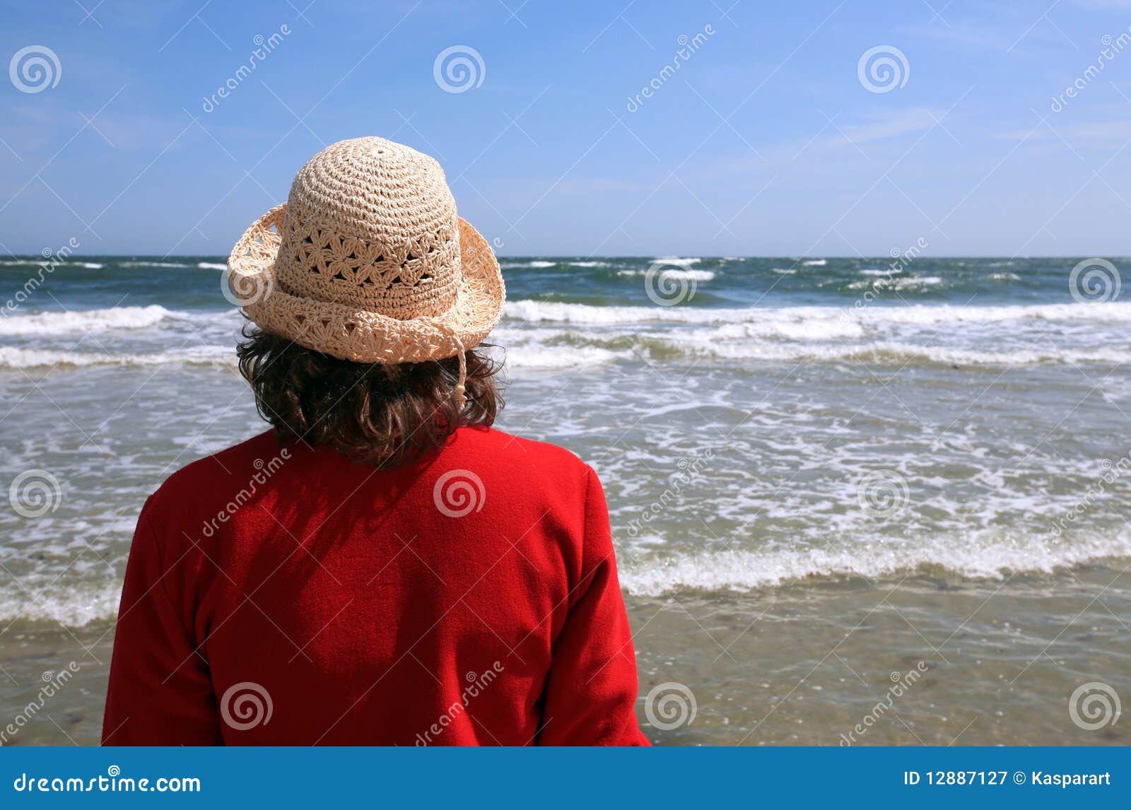Yearning stock image. Image of dreaming, single, blue - 12887127