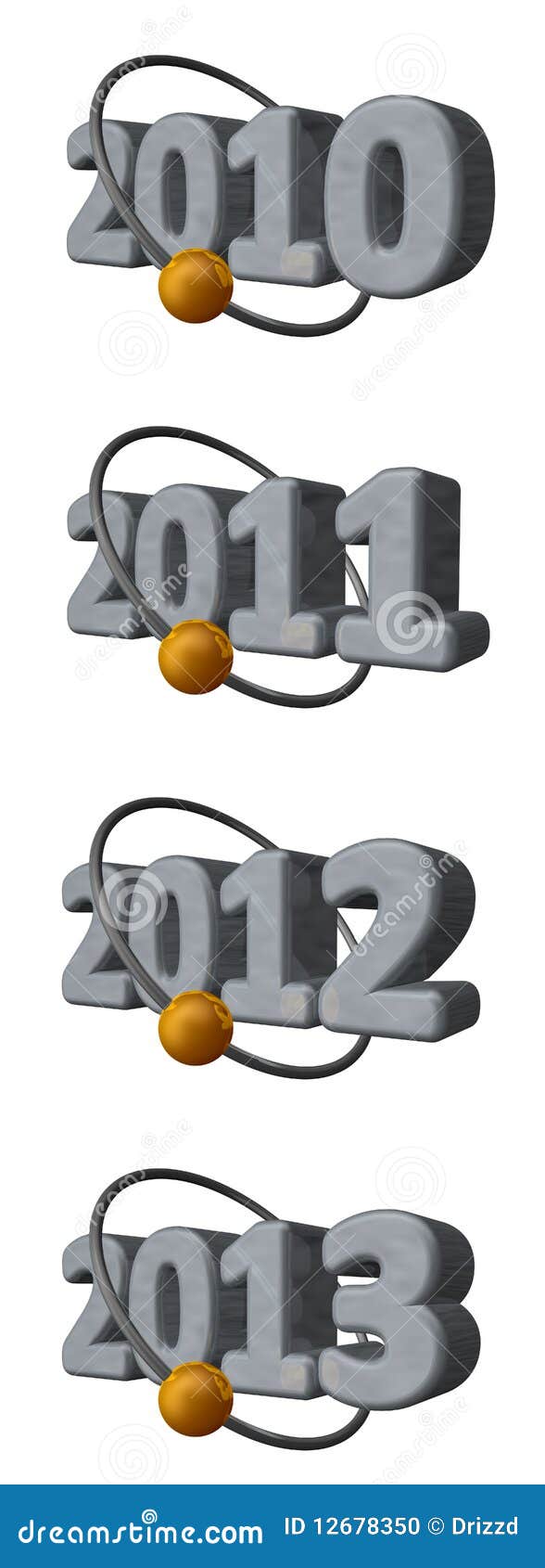 Years stock illustration. Illustration of time, sign - 12678350