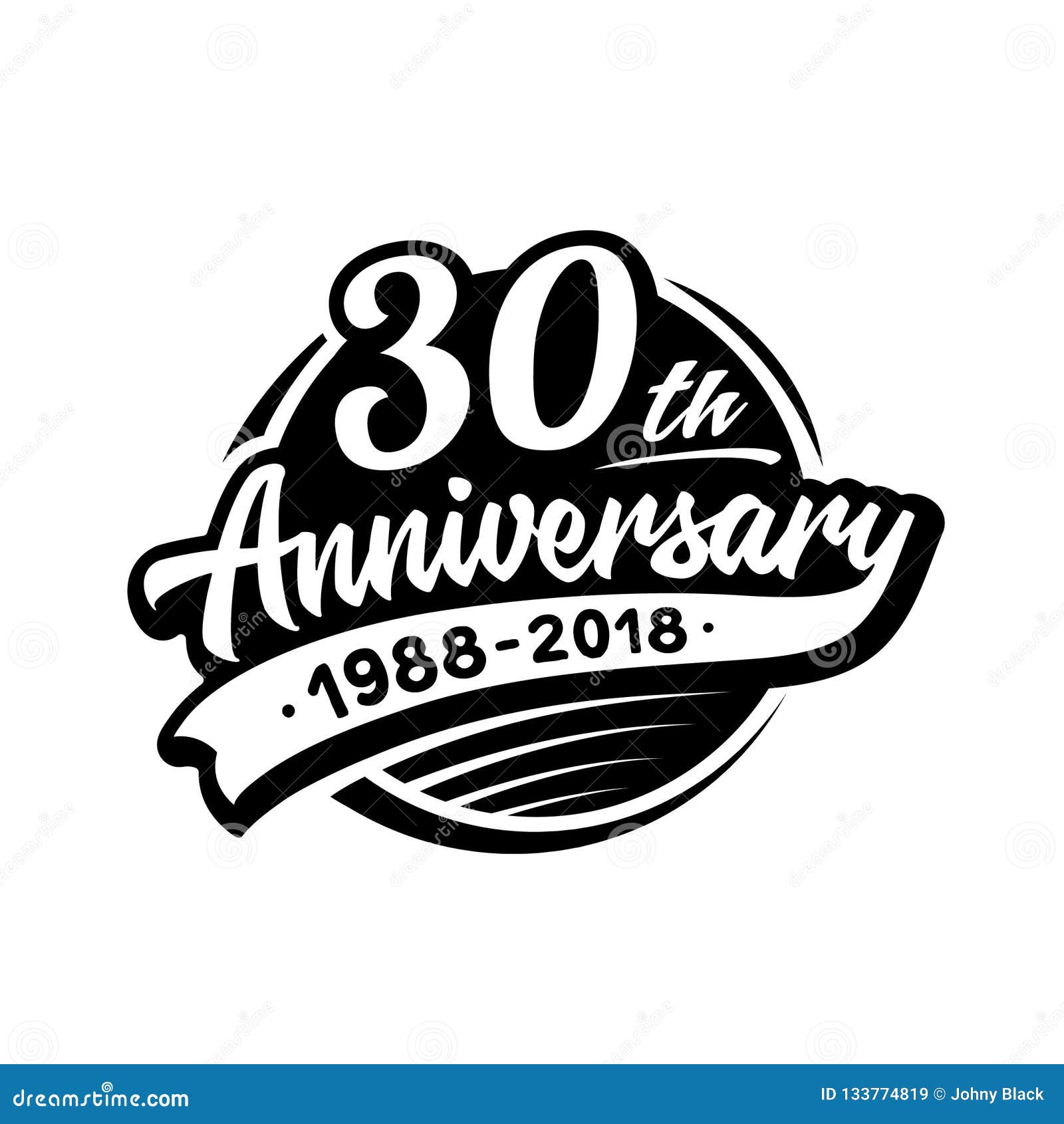 30 Years Anniversary Design Template. Vector and Illustration. 30th ... 30 Years Anniversary Design Template. Vector and Illustration. 30th ...