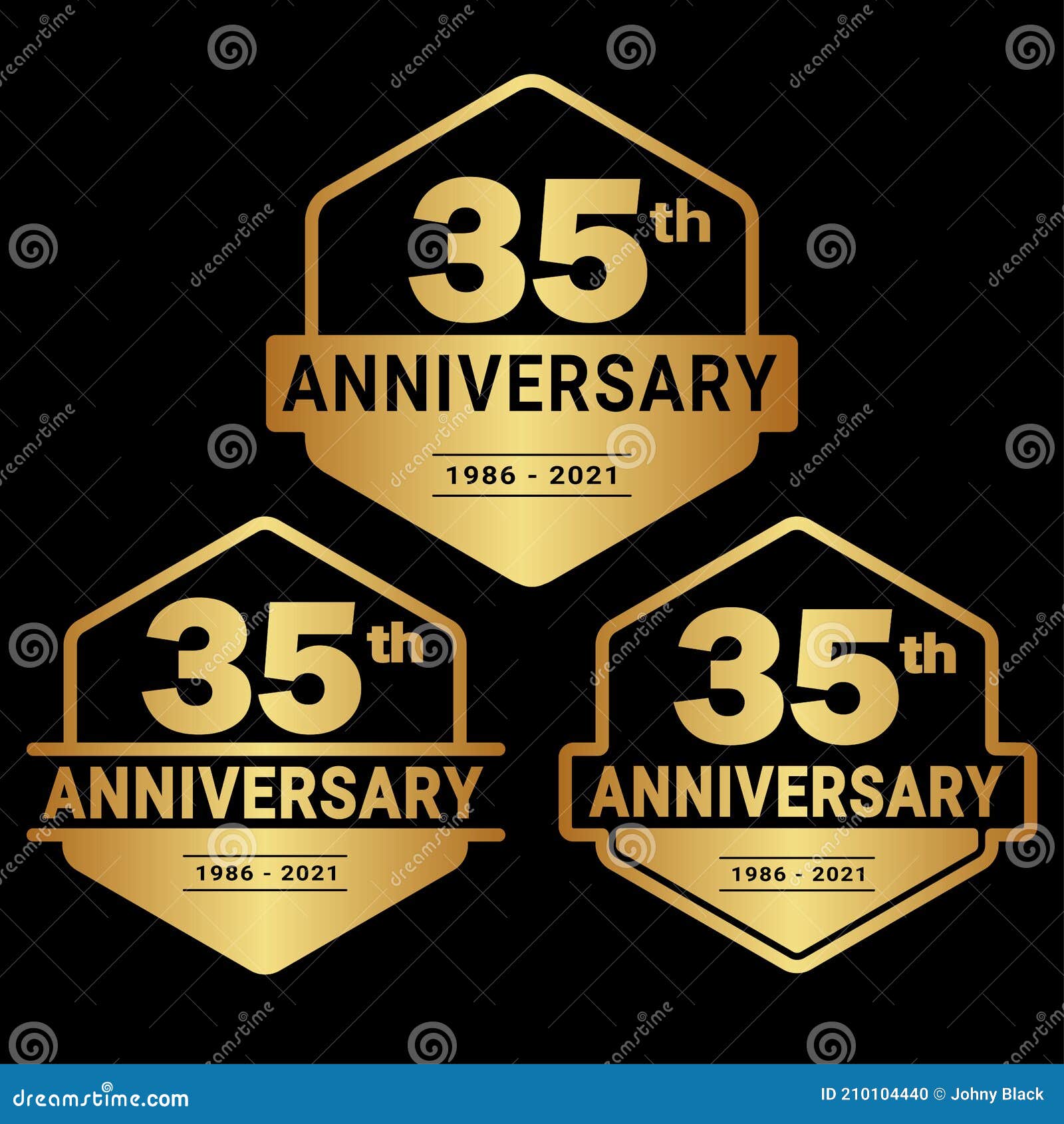 35 Years Anniversary Celebration Logotype. 35th Anniversary Logo ...