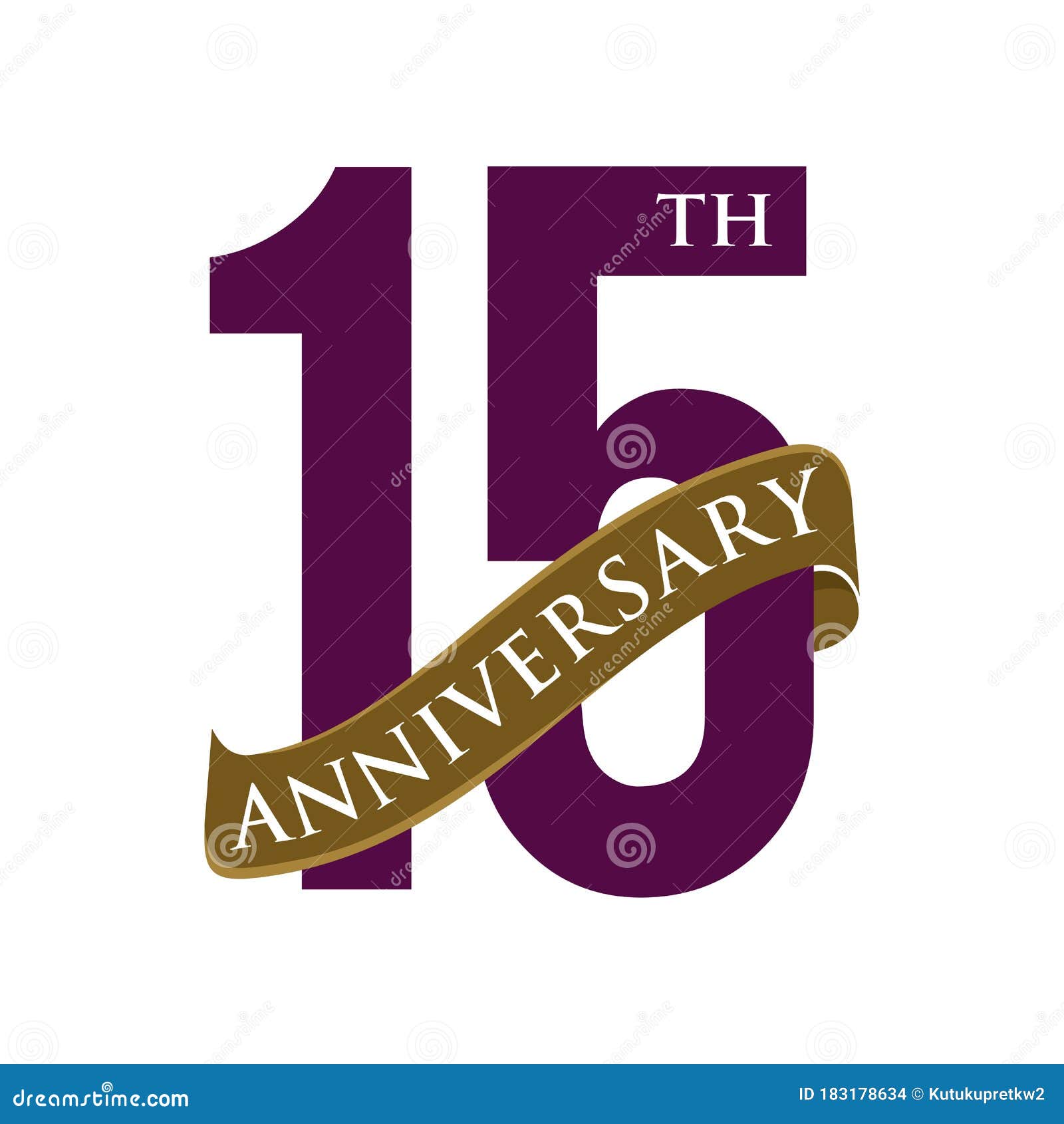 15 Years Anniversary Vector Template Illustration Design. Vector EPS 10 ...