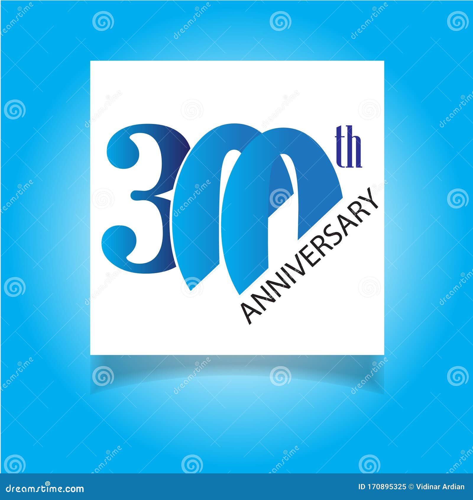 300 Years Annyversary Celebration - VECTOR ILLUSTRATION Stock Vector ...