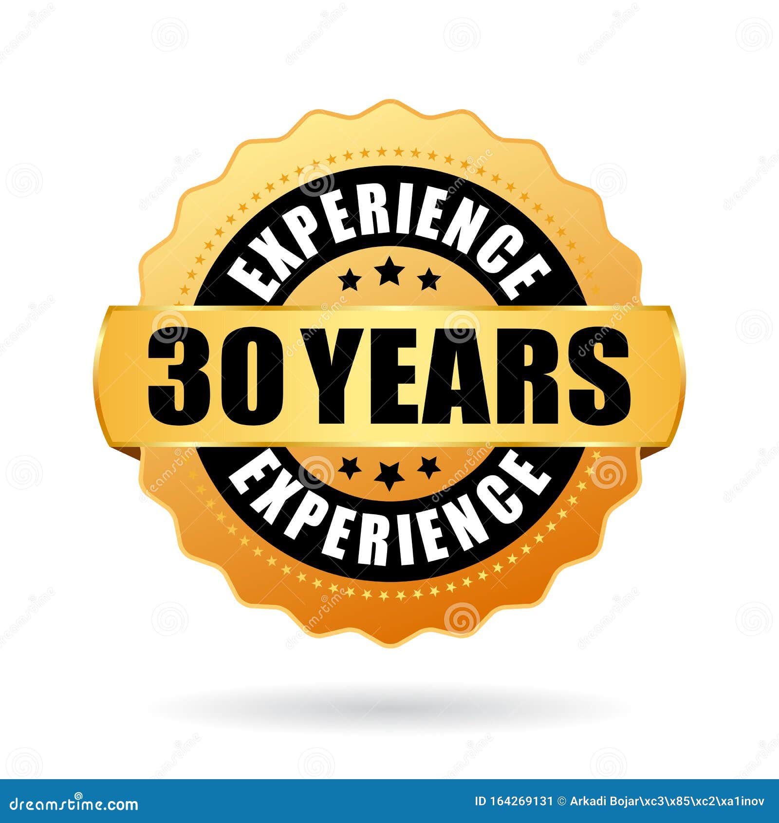 20 Years Experience Vector Badge | CartoonDealer.com #163883106
