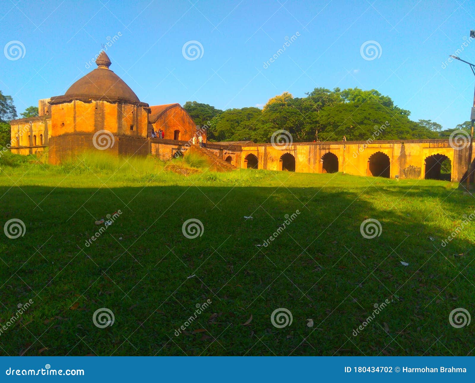 500 Years Old Ahom King Historical Palace in Assam Stock Photo - Image ...