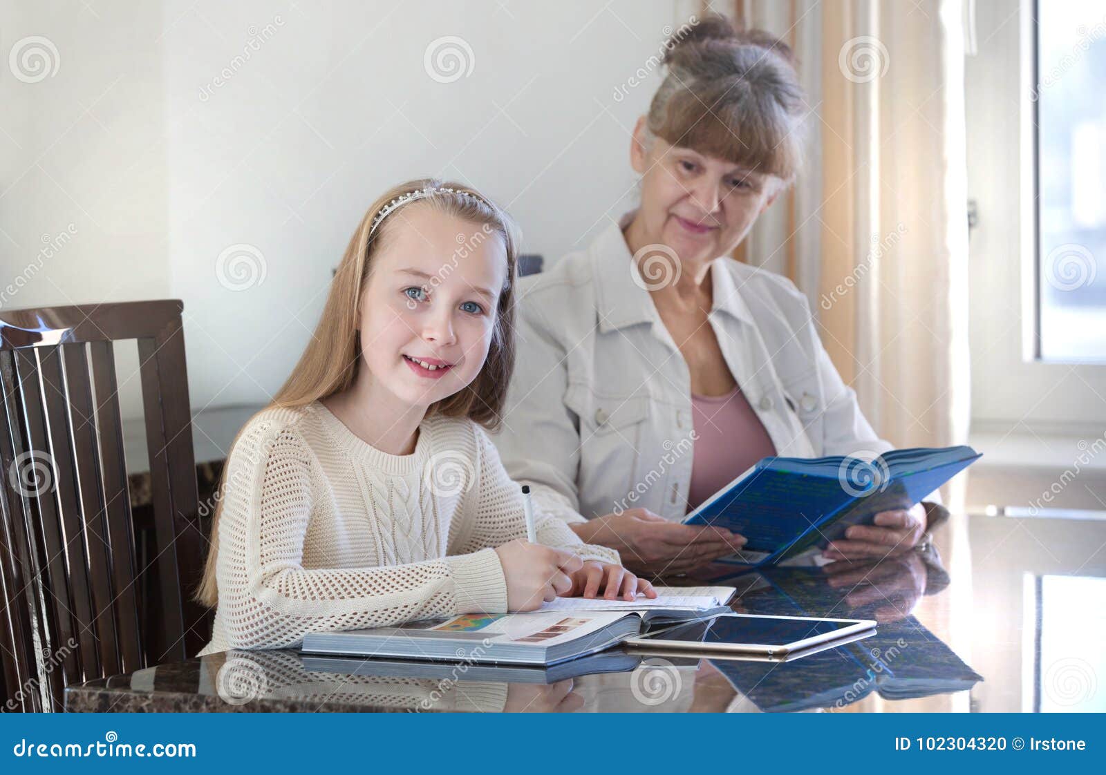 Little Kid Study. Stressful School Day. Education What Remains After ...