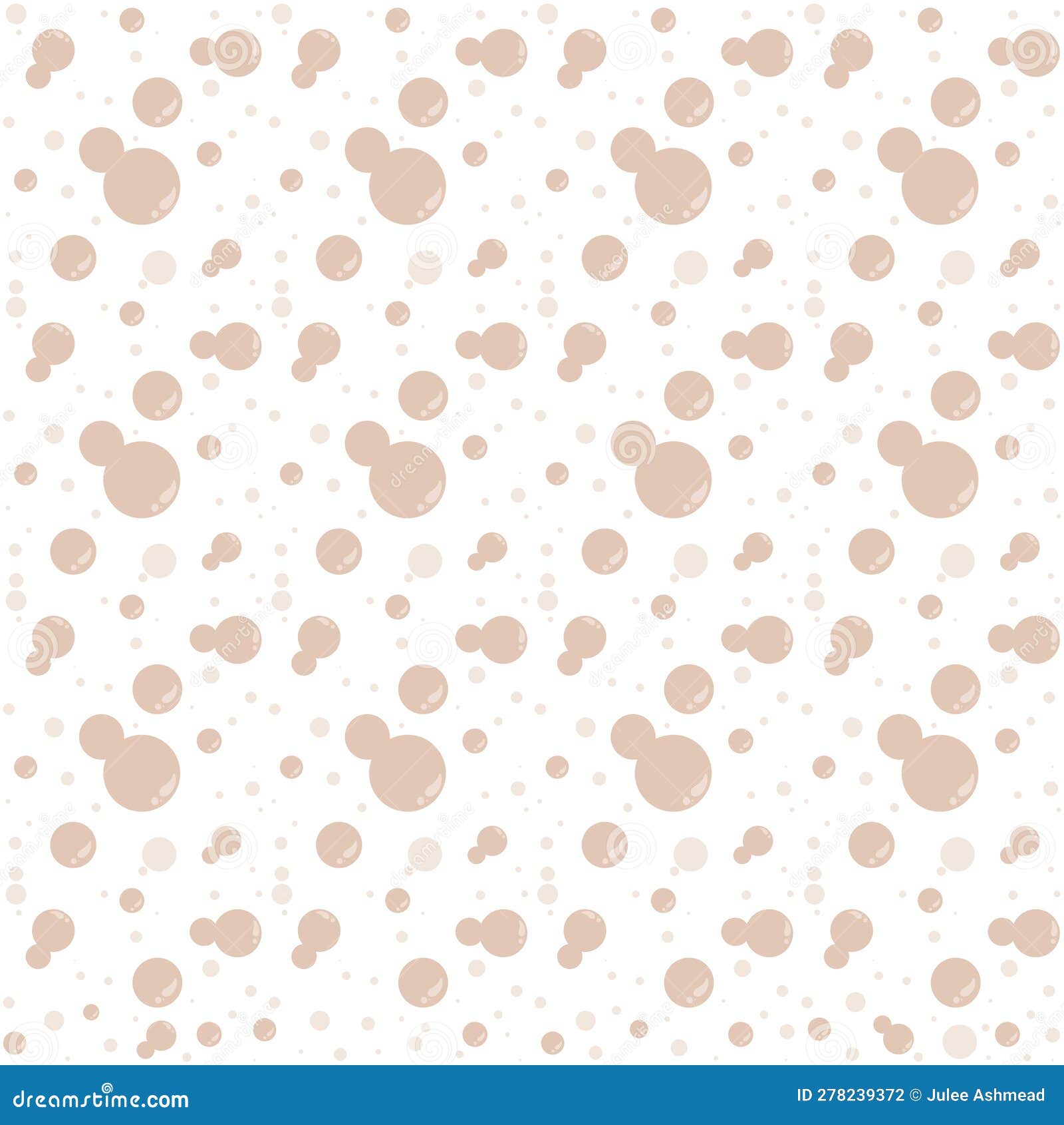 Budding Yeast and Yeast Cell Seamless Patterned Science Background ...
