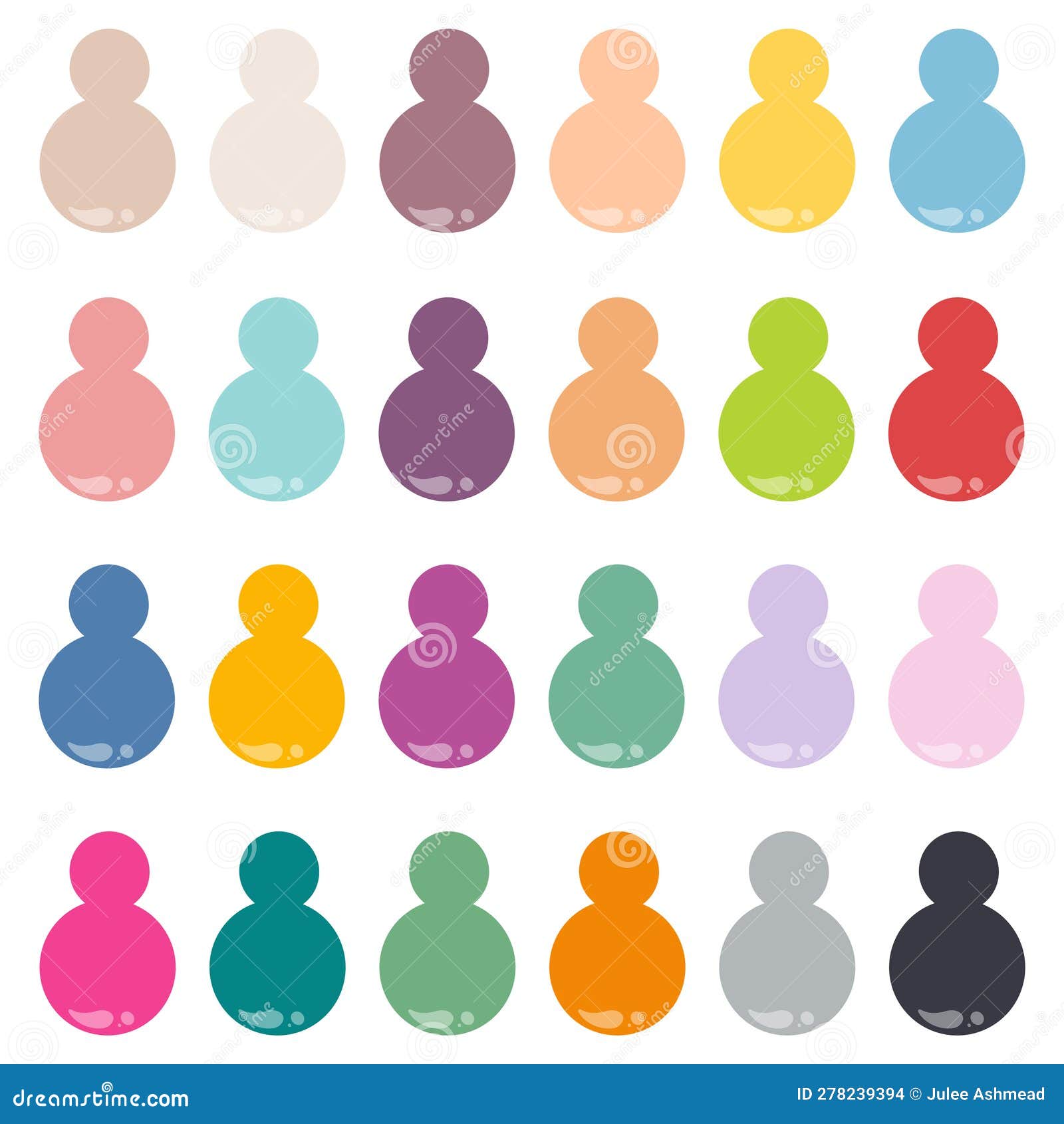 Budding Yeast Vector Illustration Graphic Set Stock Vector ...