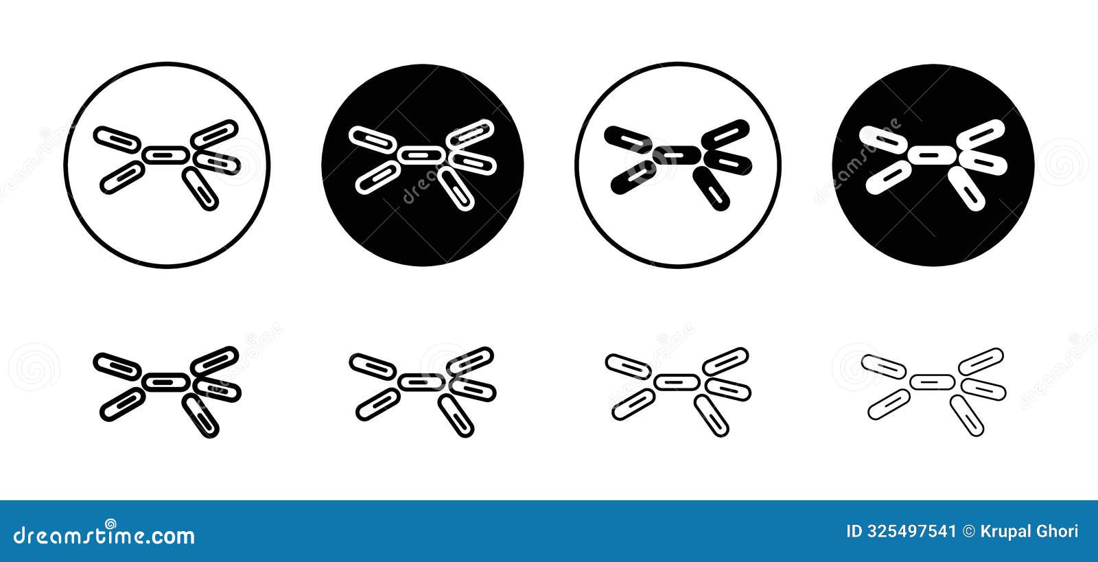 Yeast Vector Icon Set Collection. Yeast Outline Flat Icon Stock ...