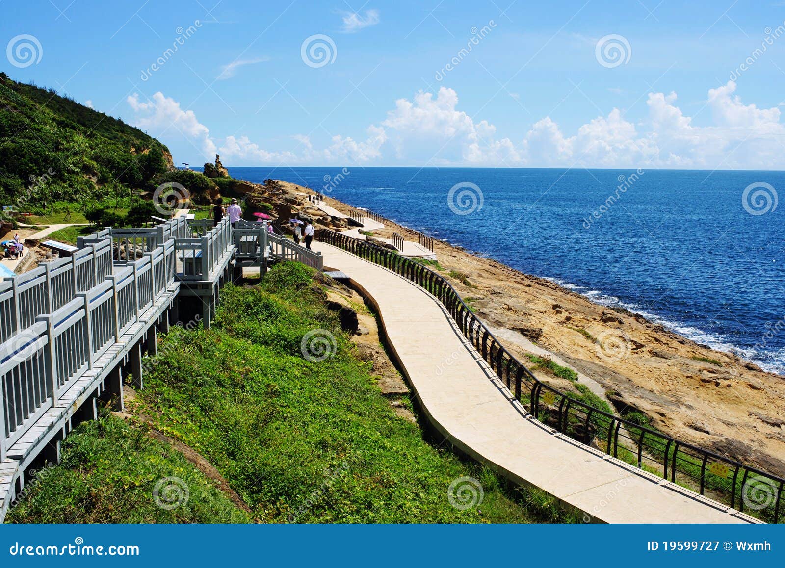 Yehliu geopark stock image. Image of clean, fresh, environment - 19599727