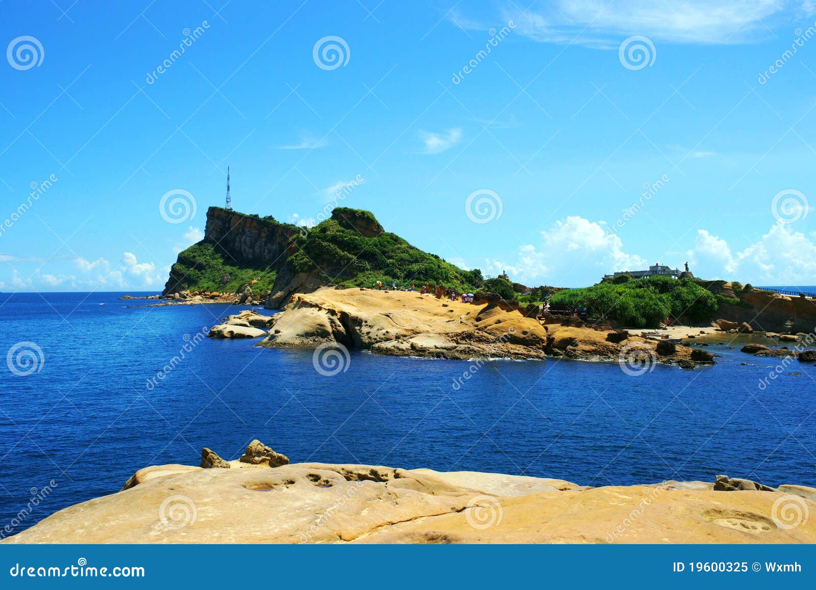 Yehliu geopark stock image. Image of nature, sand, coast - 19600325