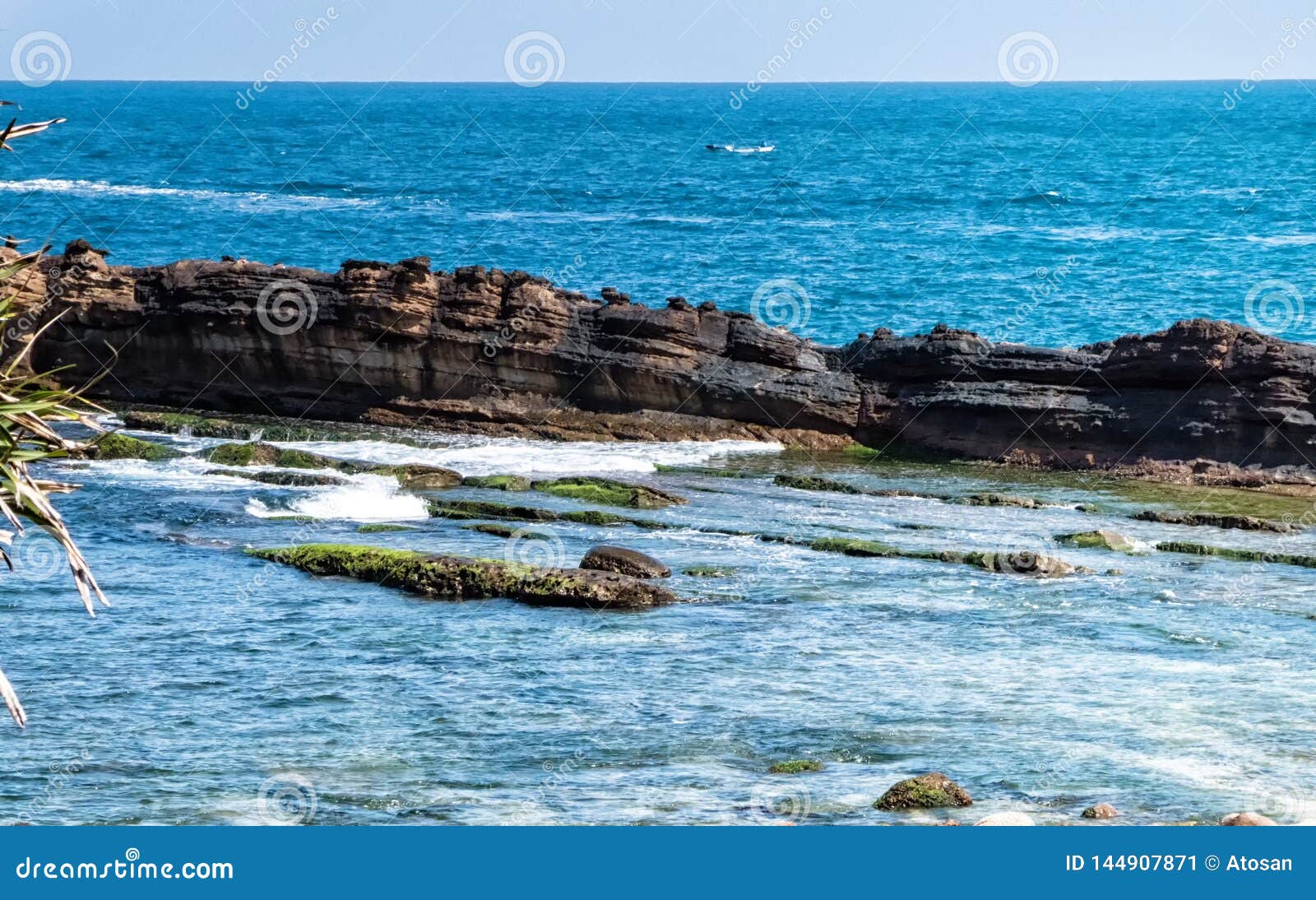 Yehliu Geopark, Wanli, Taiwan Stock Image - Image of copy, location ...