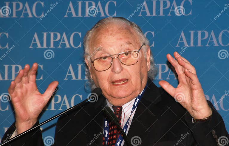 Yehuda Avner in Washington DC Editorial Stock Photo - Image of public ...
