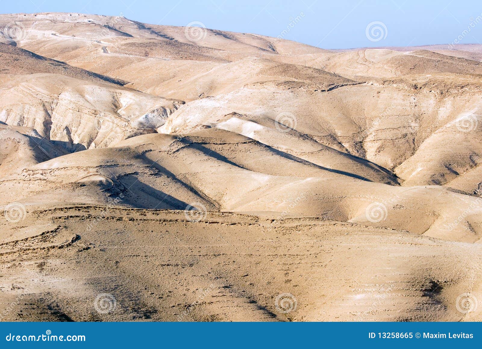 Yehuda desert stock image. Image of sand, yehuda, hills - 13258665